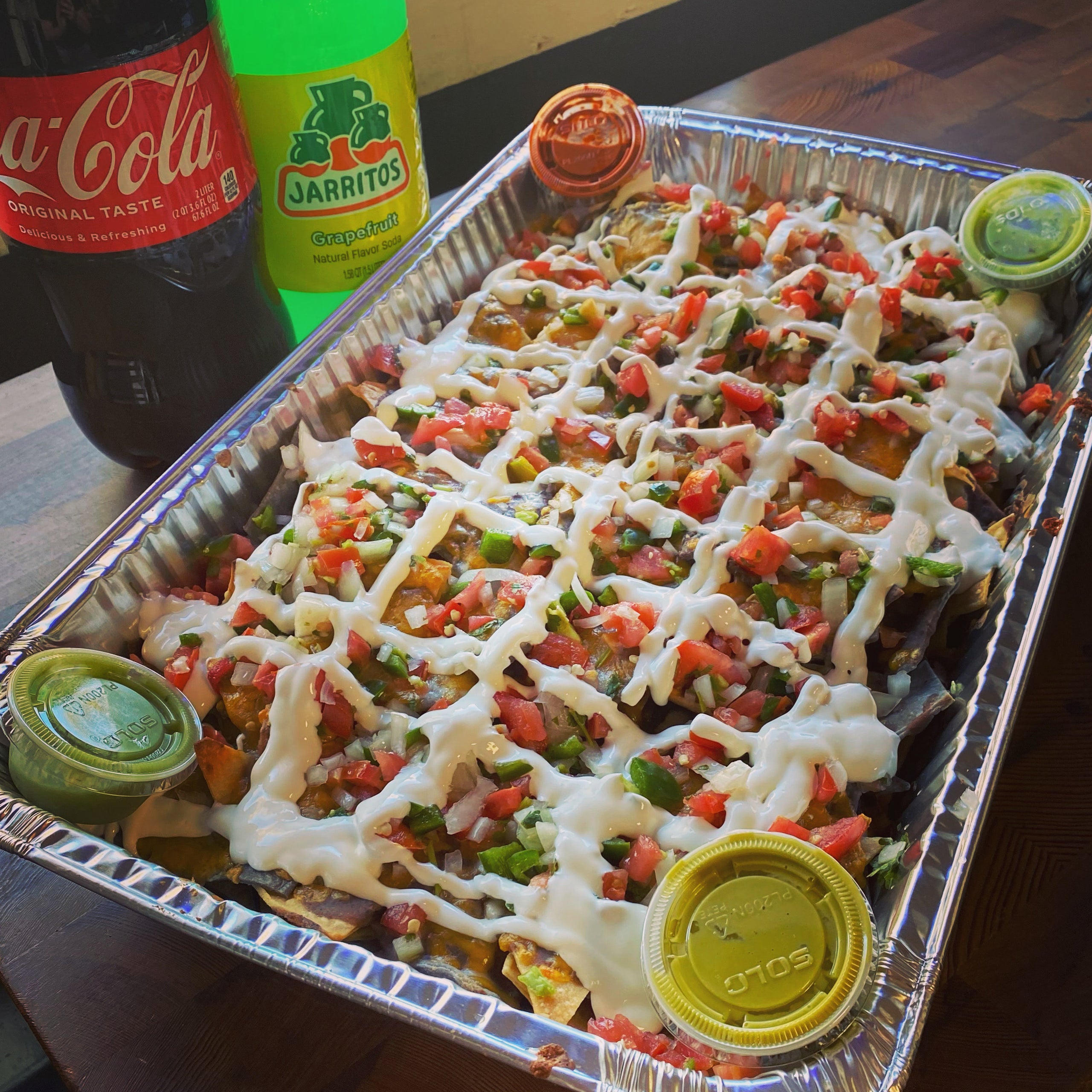 Mega Nacho Tray | Chiquitas Pizzeria